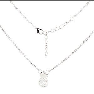 Jewelry | Silver Pineapple Pendant Necklace | Poshmark
